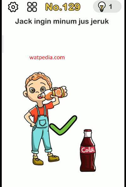 Lengkap Ada Video, Brain Out Level 129 Jack Ingin Minum Jus Jeruk ️ ️ ️